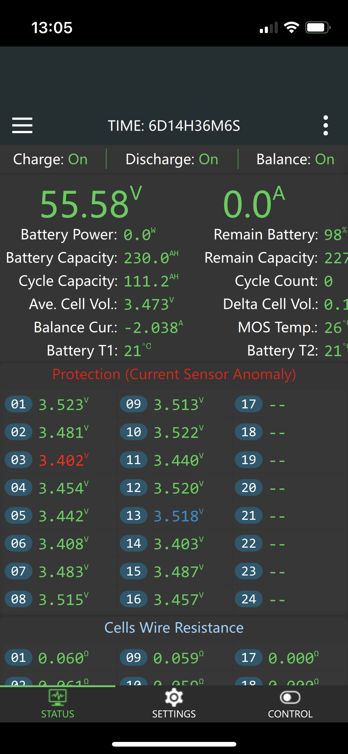 JK BMS fehlerhafter Stromsensor - BMS Batterie Management/Monitoring ...